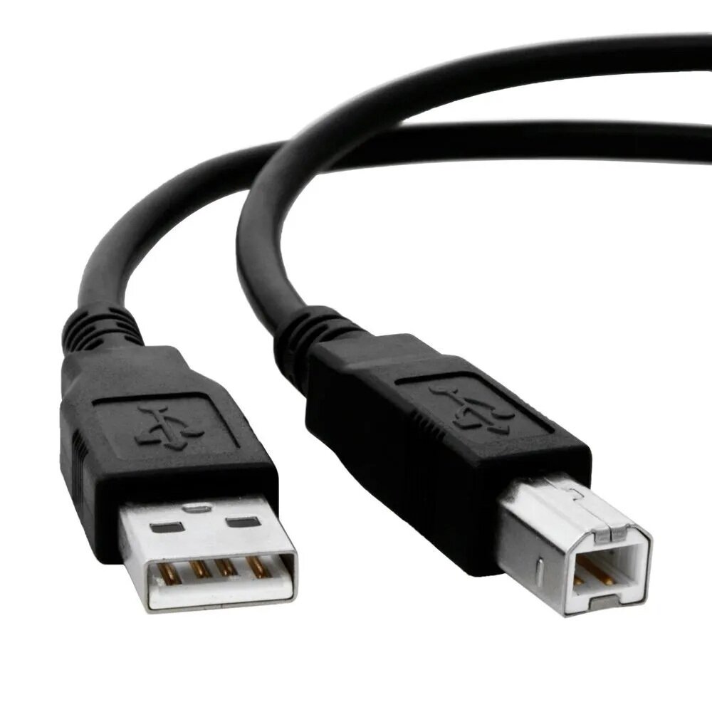 Кабель для принтера, сканера, МФУ 1.5 (полтора) метра USB 2.0 AB