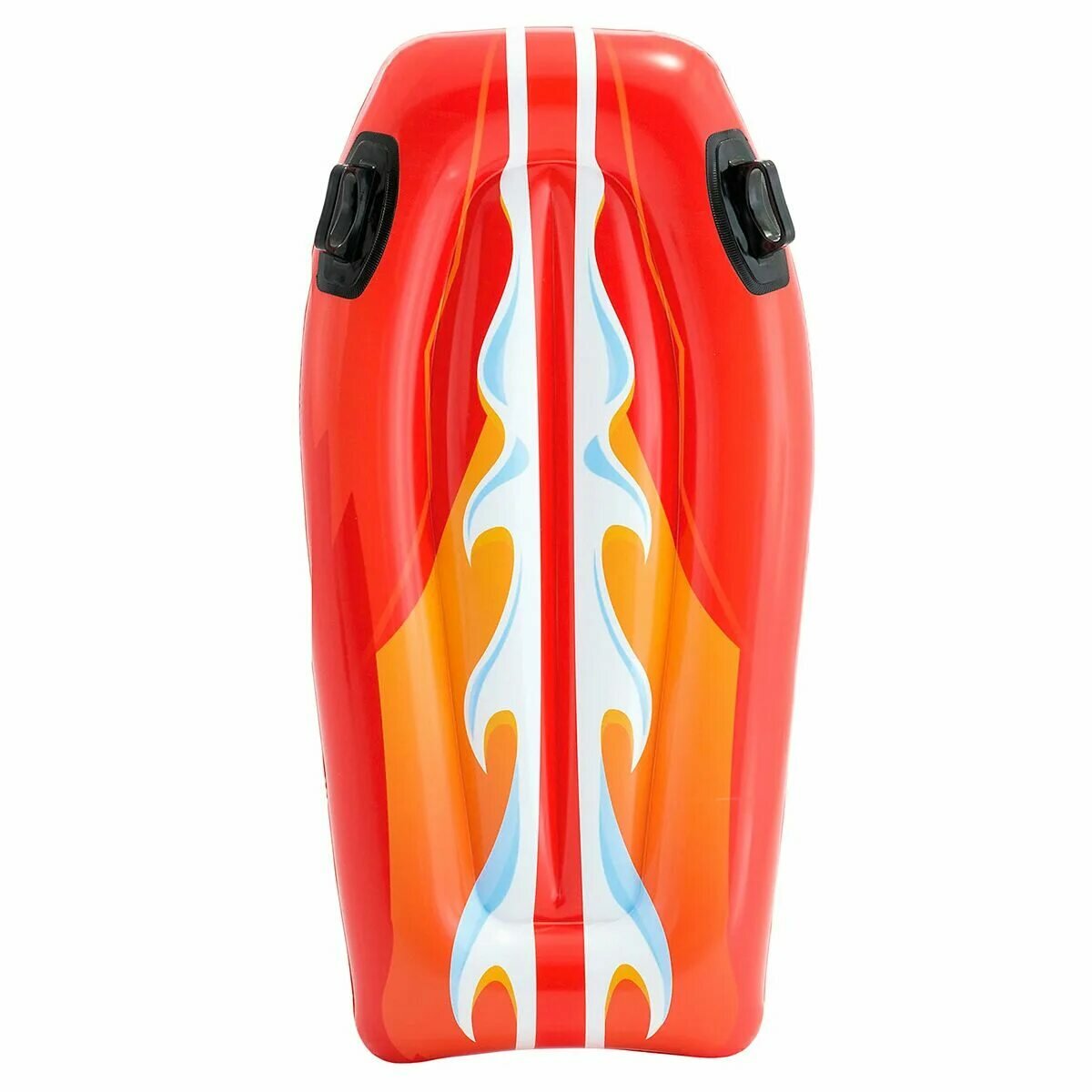 Надувной матрас-плот Intex 58165 красный, детский для плавания, 112х62 см, от 6 лет,"Веселый наездник", максимальная нагрузка 40 кг, 1 шт