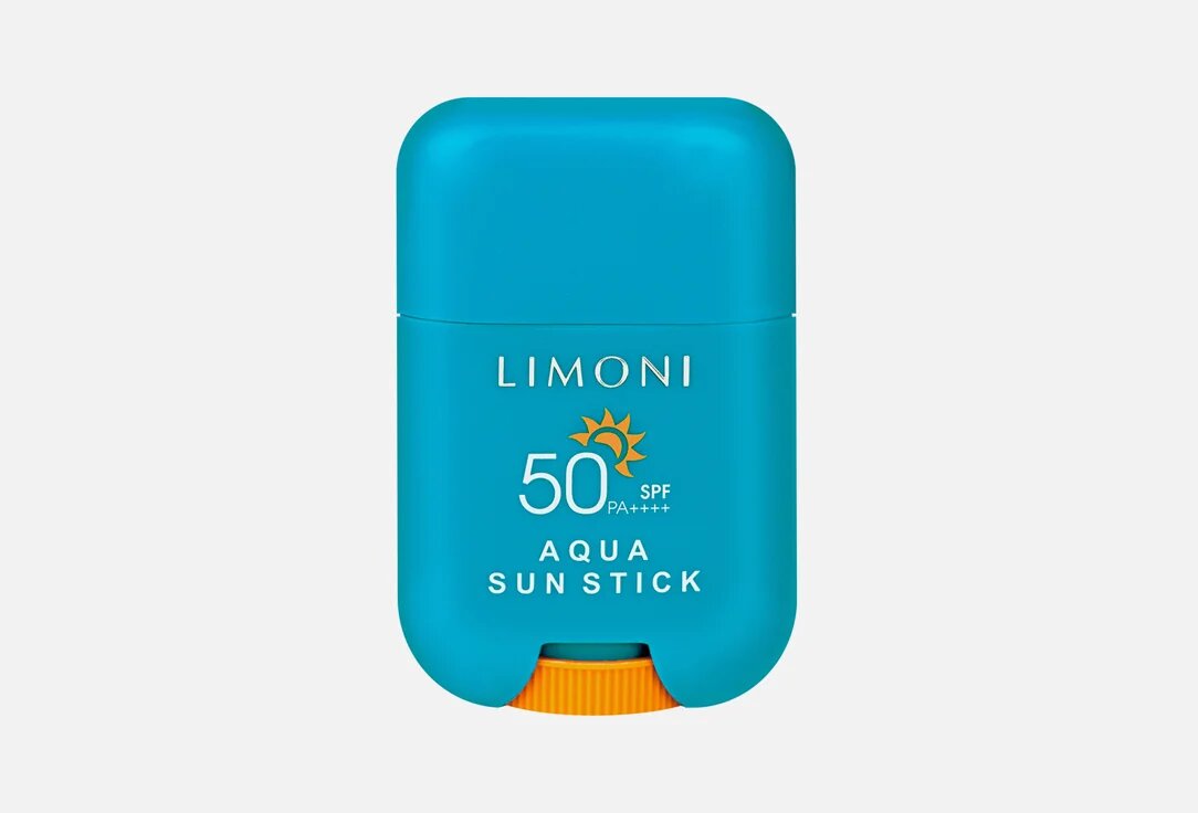 LIMONI Солнцезащитный стик для лица Aqua sun stick SPF 50, 16,5 г