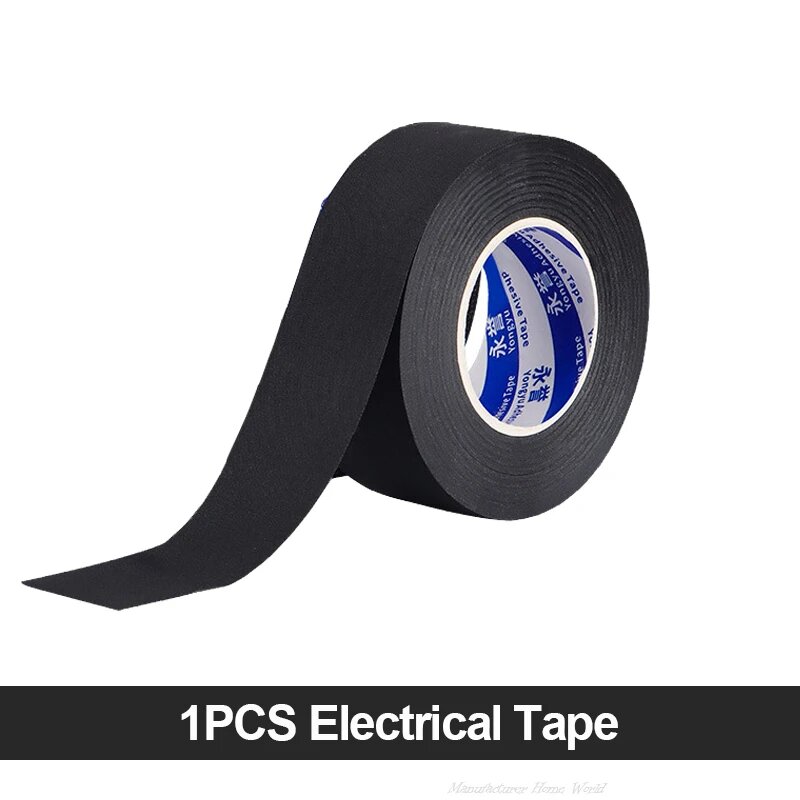Супер распродажа, электрическая лента, термостойкая лента для ремня безопасности, клейкая лента, водонепроницаемая лента, изоляционная автомобильная тканевая лента