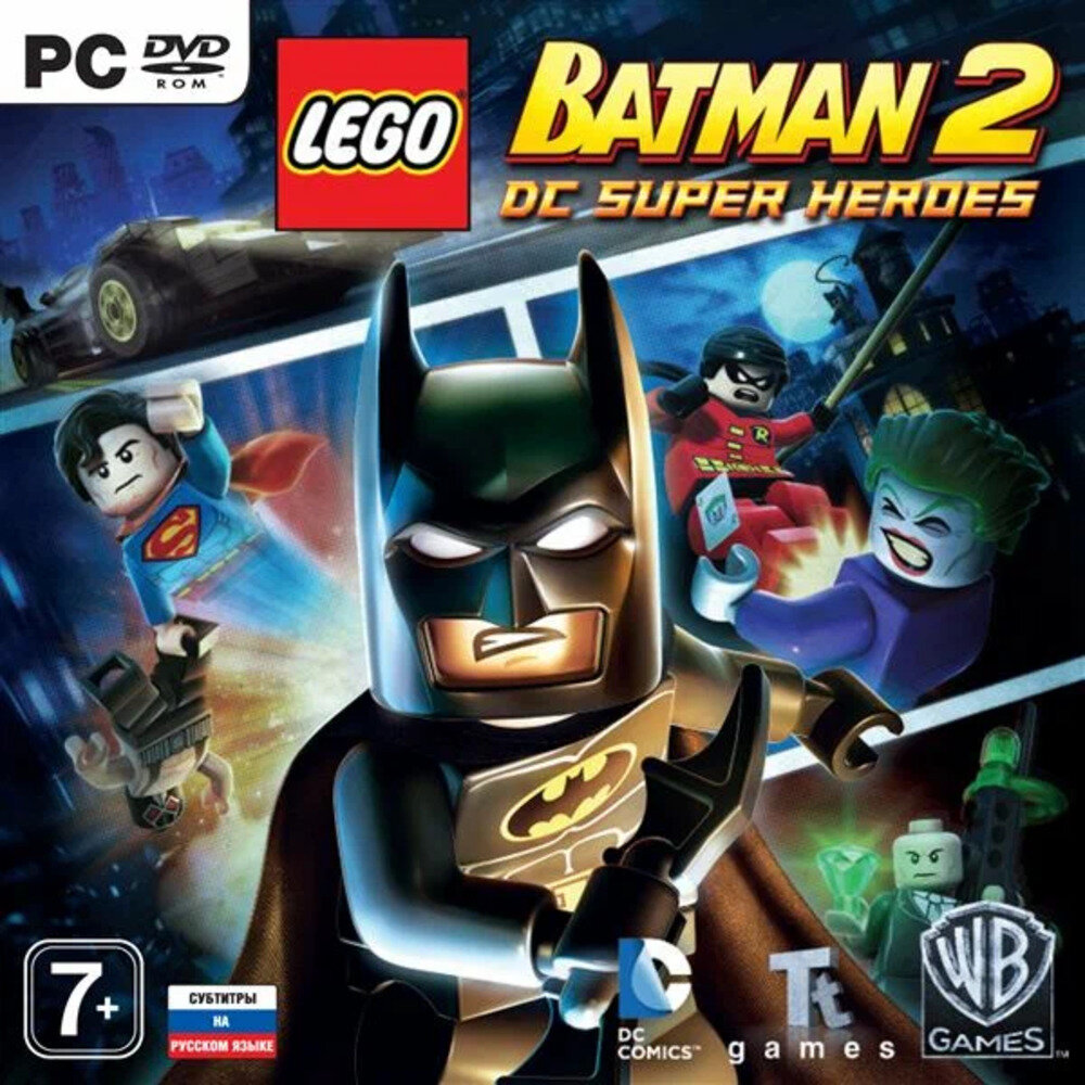 Игра для компьютера: LEGO Batman 2 DC Super Heroes (Jewel диск) Лицензионный диск