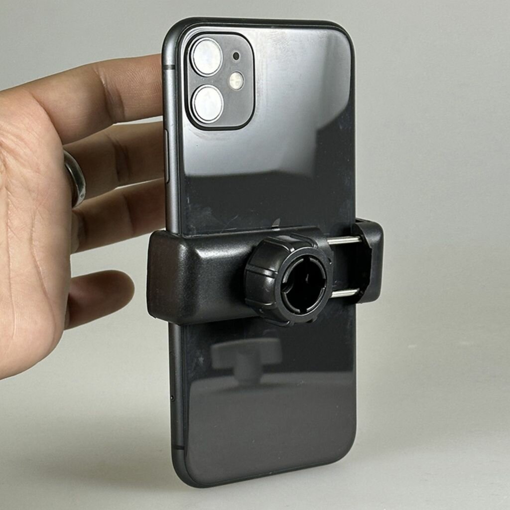 Аксессуары для держателя мобильного телефона, зажим для мобильного телефона, универсальная шаровая головка диаметром 17 мм-черный