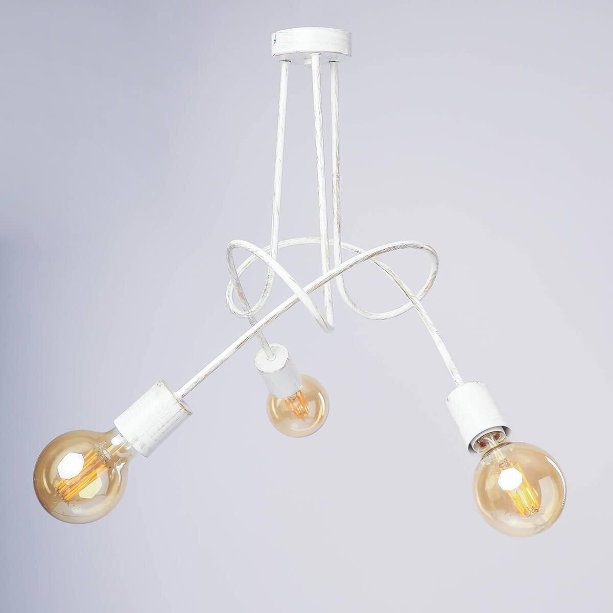 Потолочная люстра Adilux Tango White Patina 10123 /10123