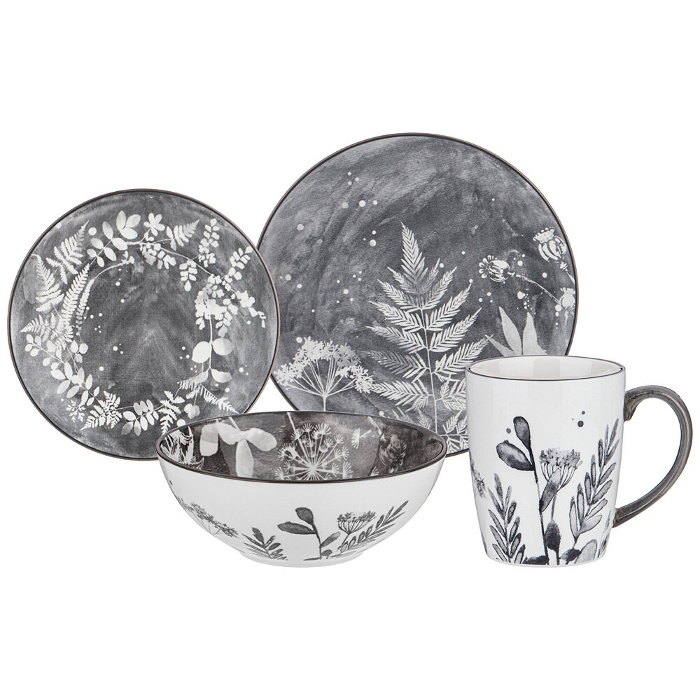 Набор обеденный lefard forest tale 4 пер. 16 пр. KSG-409-199