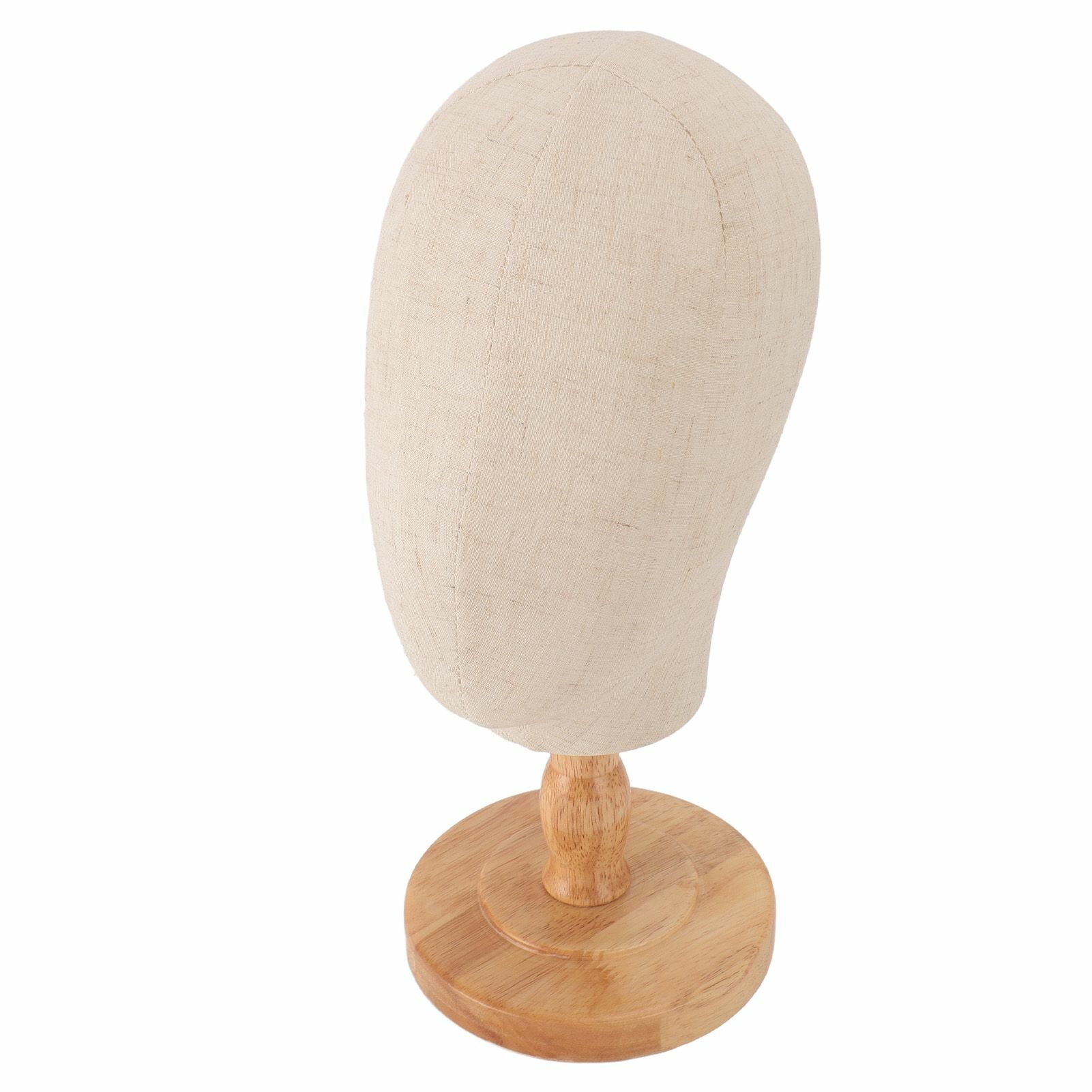 Стенд для париков на манекене из нетканого материала, дерева и пластика, для дома и магазина, тип 1
