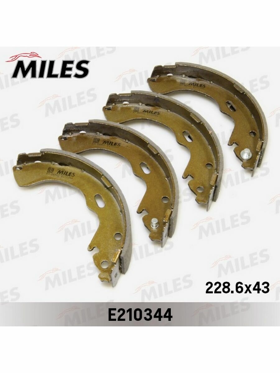 Тормозные колодки барабанные MILES E210344 для FORD Maverick, MAZDA 626, Premacy