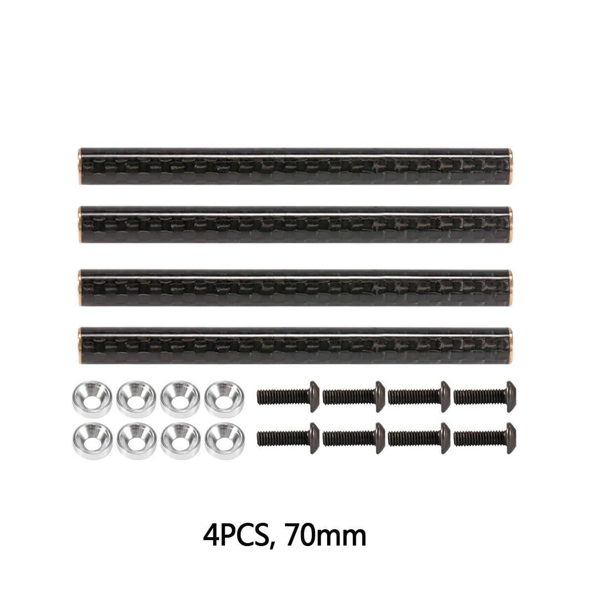 Подтяжки и шайбы Fimonda 4PCS 70mm для RC crawler