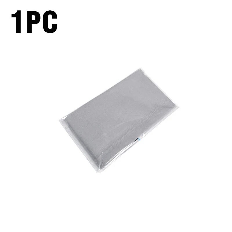 Микрофибра полотенце Белый, 76x152cm, c-Gray