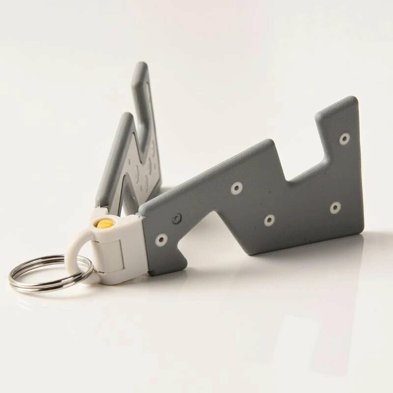 Портативный Настольный держатель, креативный брелок для ключей, складная подставка для телефона, стабильный ультра кронштейн для телефона для Ipad, планшета, сотового телефона