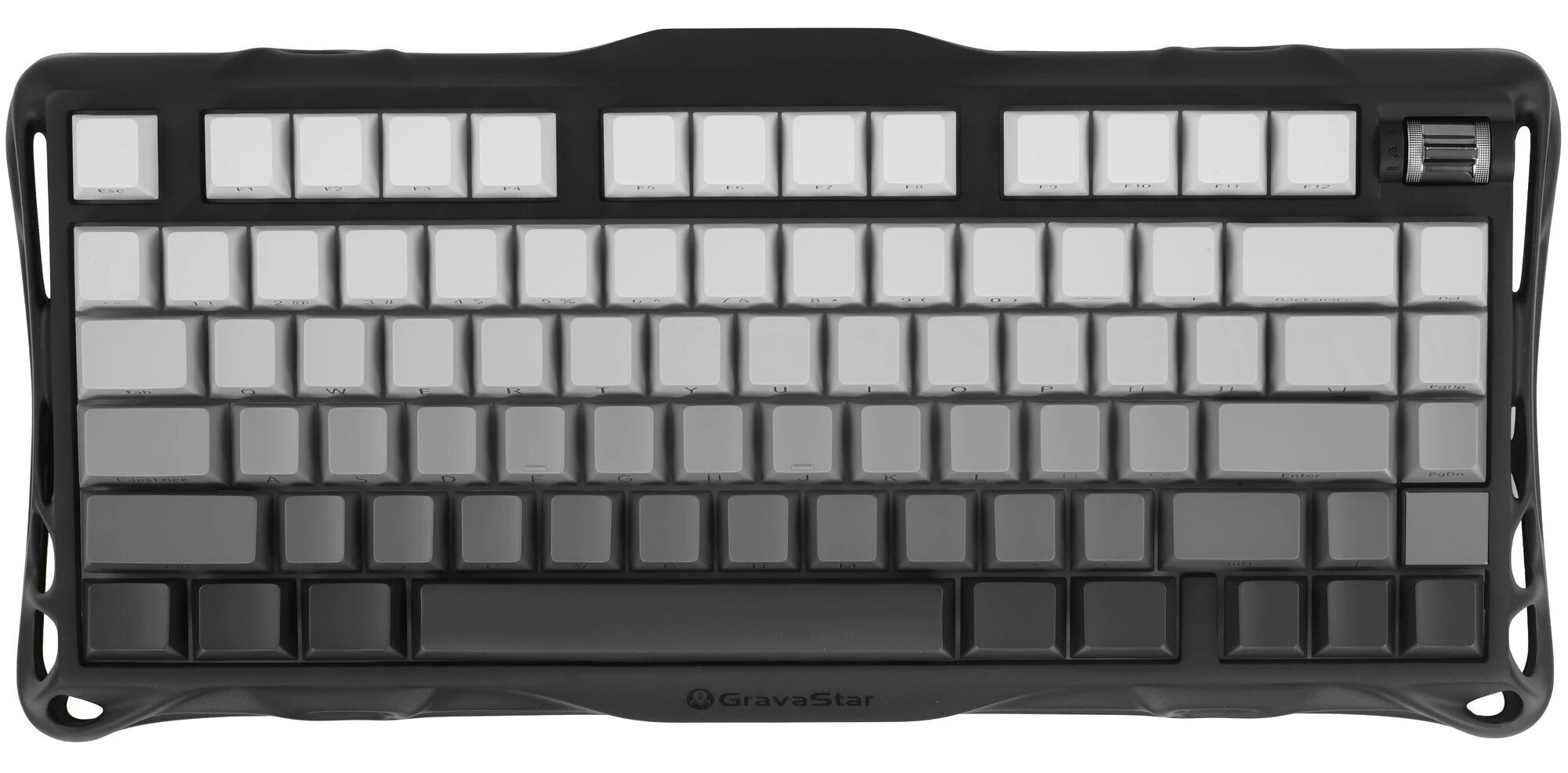 Gravastar Mercury K1 Gradient Black, черный/серый, игровая клавиатура