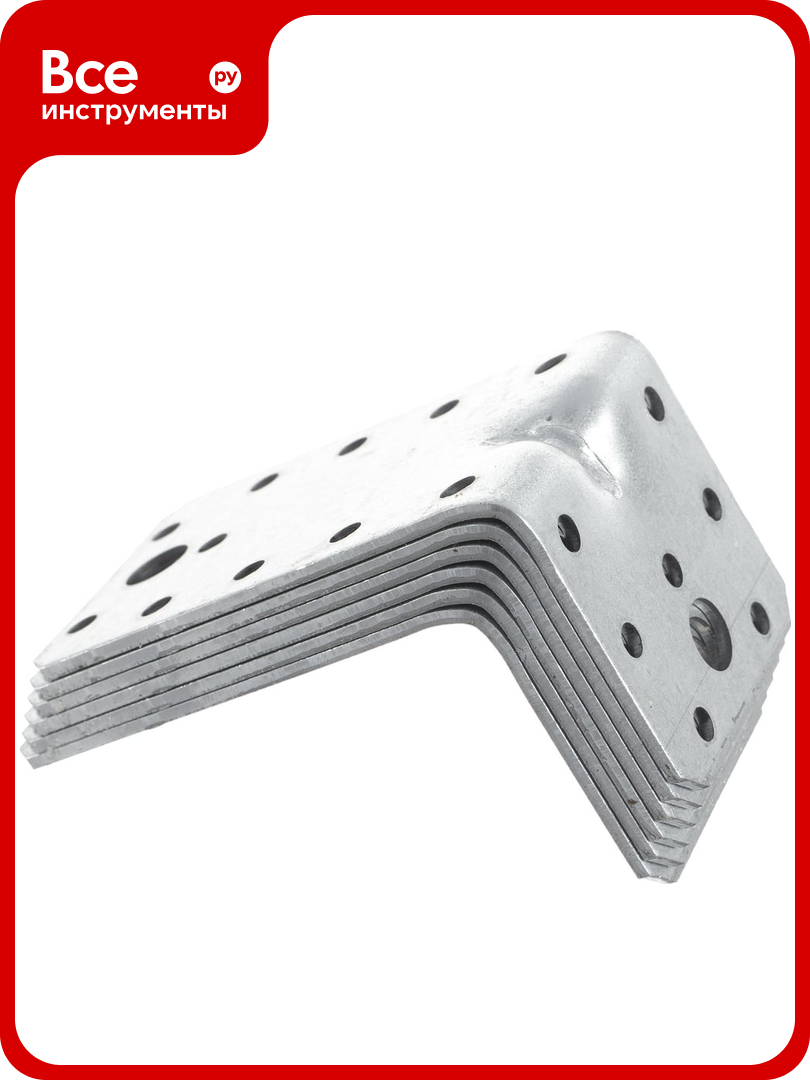 Усиленный уголок Rock RKP3, 90х50х55х2,5 мм 20 шт. 402307