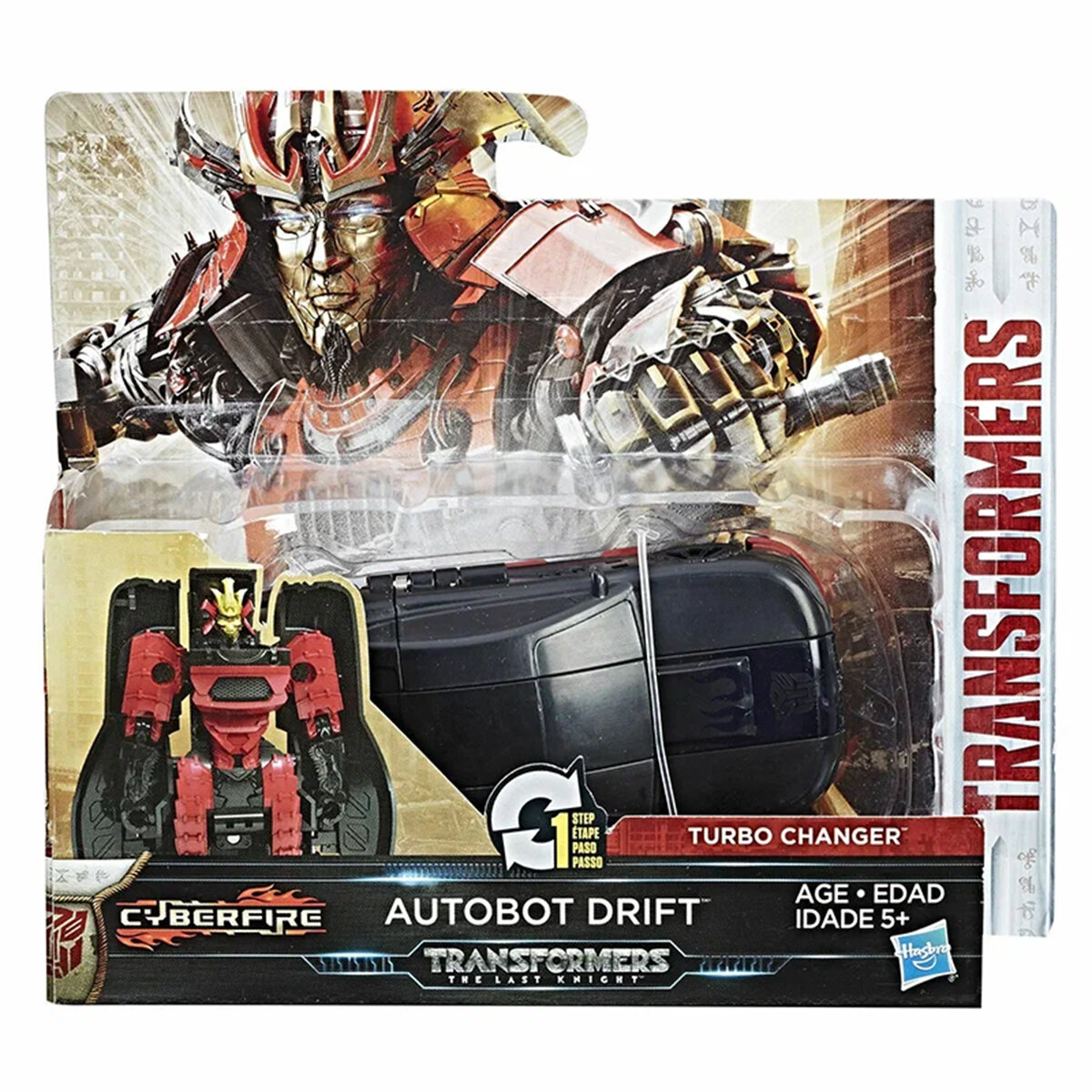 Hasbro Transformers Cyberfire Turbo Changer Autobot Drift/ Детский коллекционный набор игрушек-трансформеров