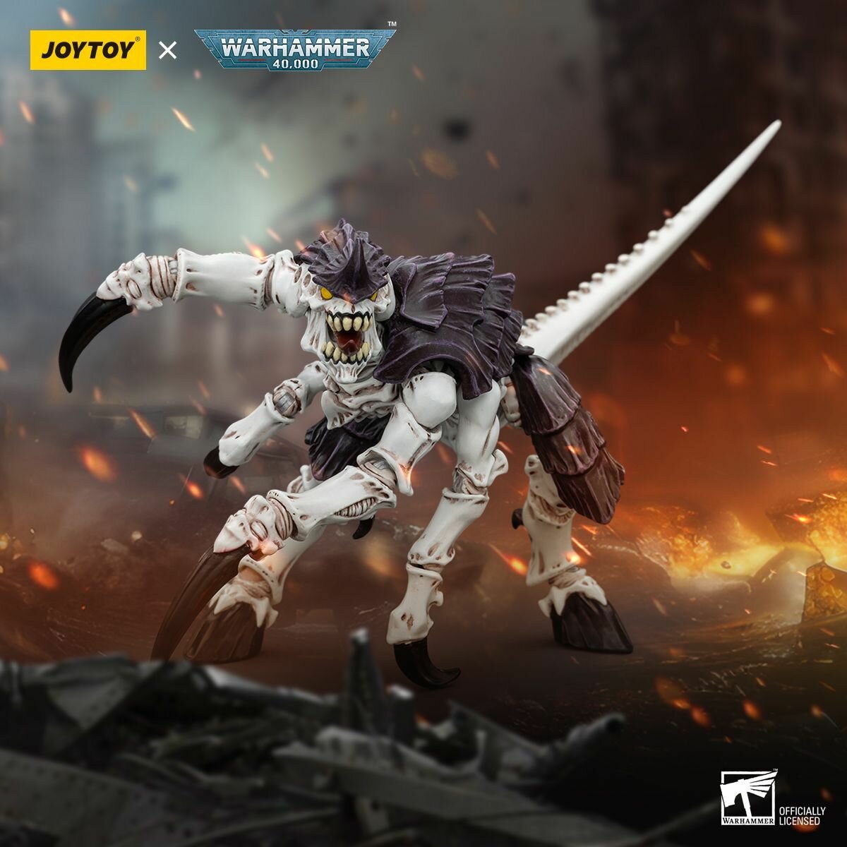 Подвижная фигурка JOYTOY Warhammer 40K 1/18 Action Figures Tyranids Hive Fleet Leviathan Hormagaunt 2