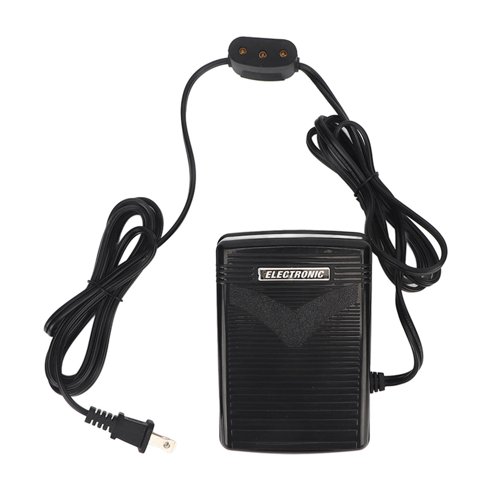 Ножная педаль для швейной машины, противоскользящая маленькая легкая многофункциональная швейная педаль, вилка стандарта США, 110 В