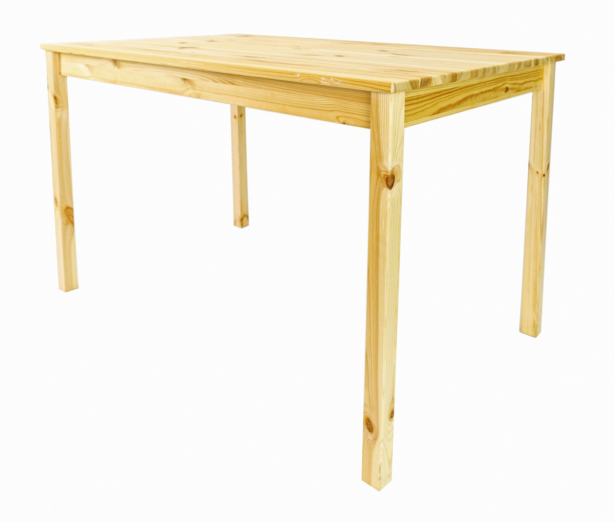 Стол кухонный икеа "Инго", массив сосны, прямоугольный, 120 см x 75 см x 73 см