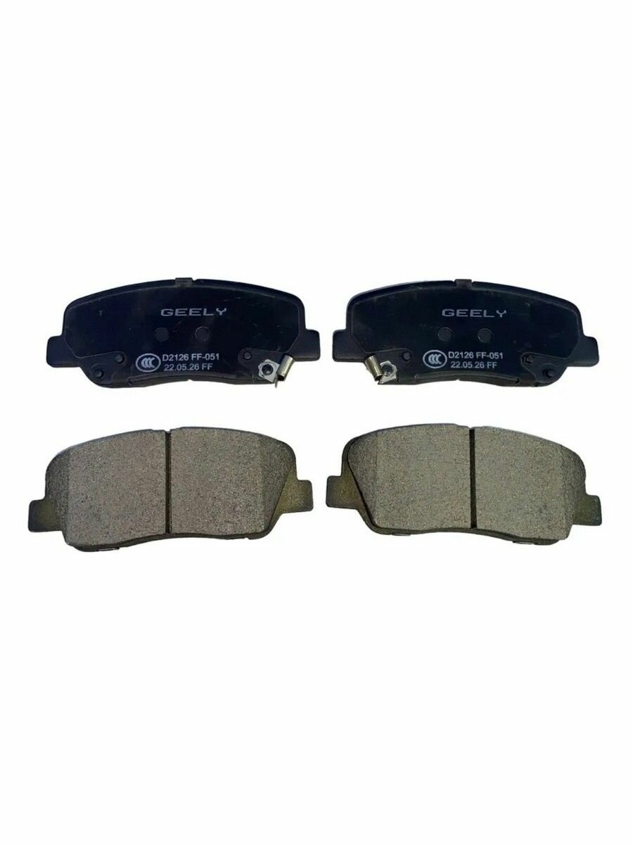 Колодки тормозные дисковые передние для а/м GEELY Emgrand X7, GEELY 1014020059