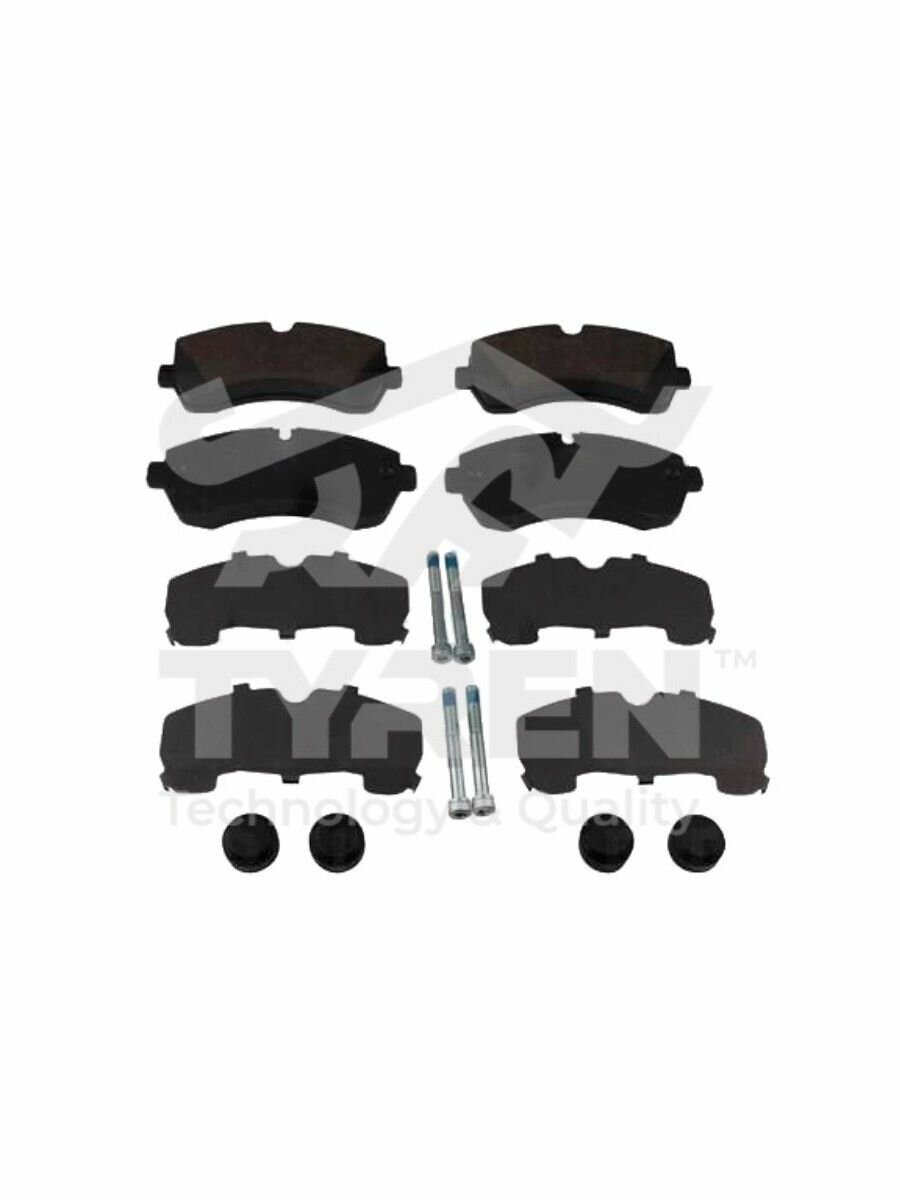 Колодки тормозные дисковые передние для а/м MERCEDES-BENZ Sprinter; Volkswagen Crafter, TYREN TYR1215561