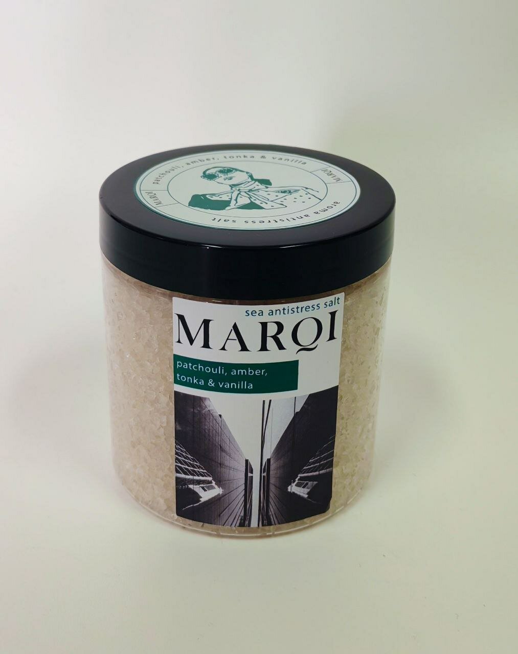 Ароматическая соль "SL01" антистресс с ароматом "Пачули, амбра, тонка и ваниль"