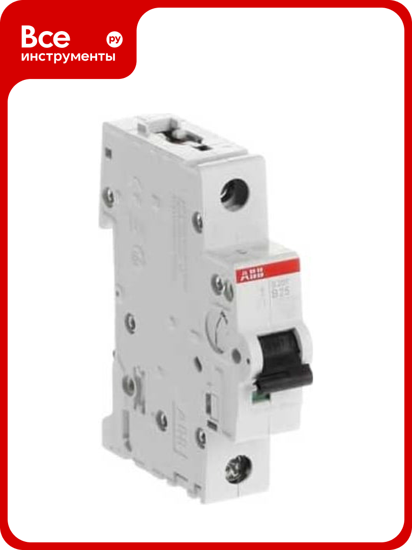 Автоматический выключатель ABB S201 1P 25A 6kA 2CDS251001R0255