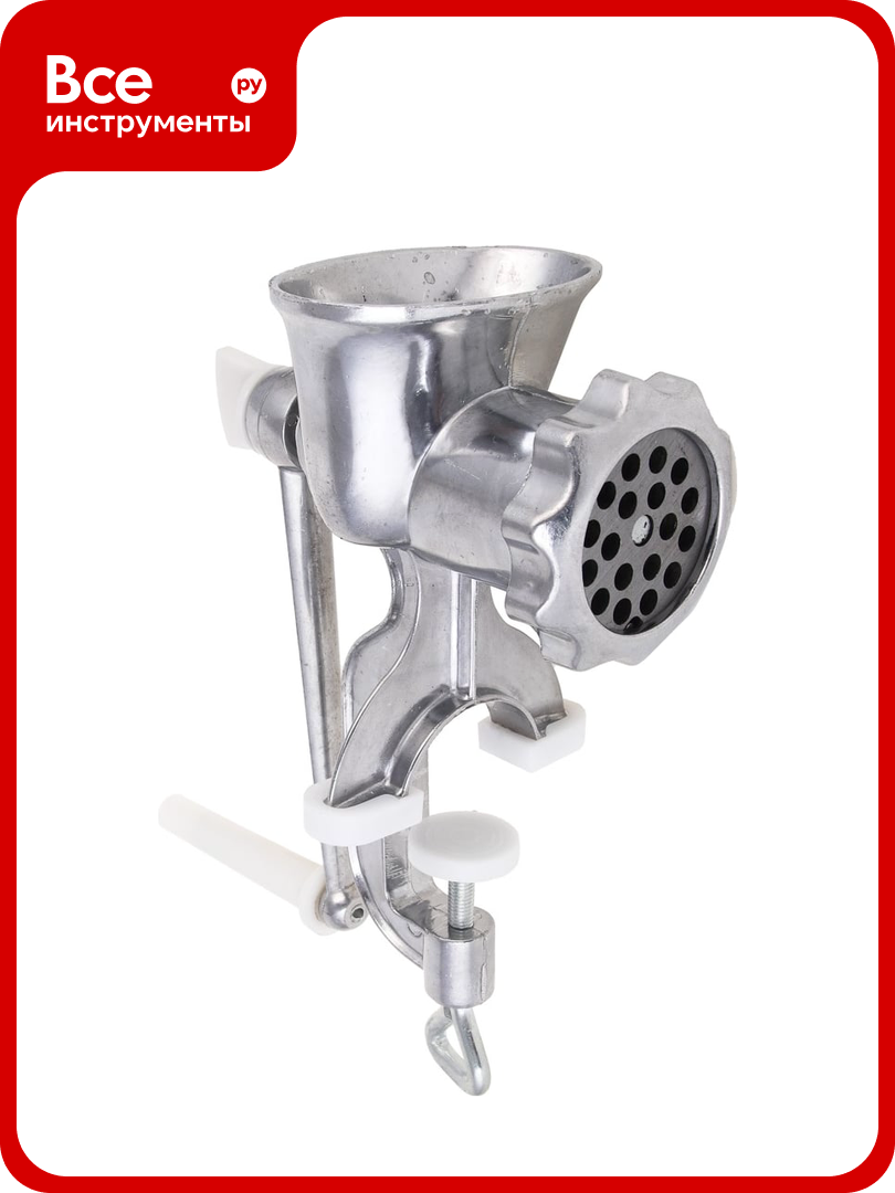 Мясорубка VETTA алюминиевый сплав, 23х15,5 см 882-419