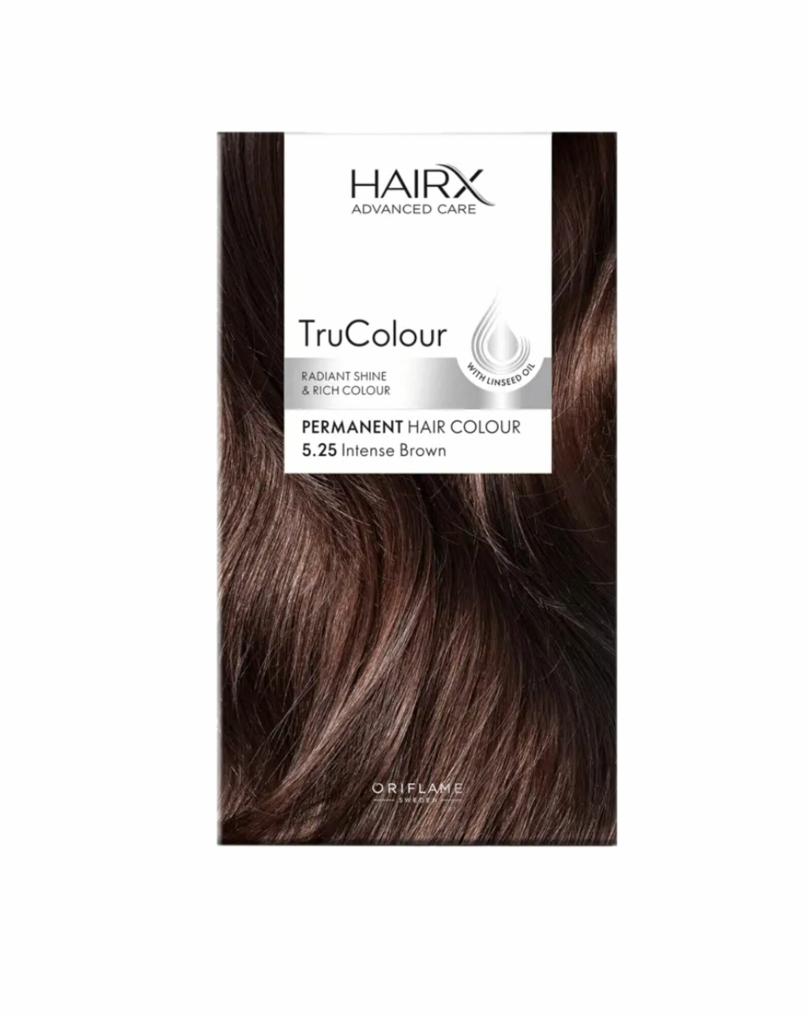 Cтойкая краска для волос HairX TruColour 41649 Интенсивный Коричневый 5.25