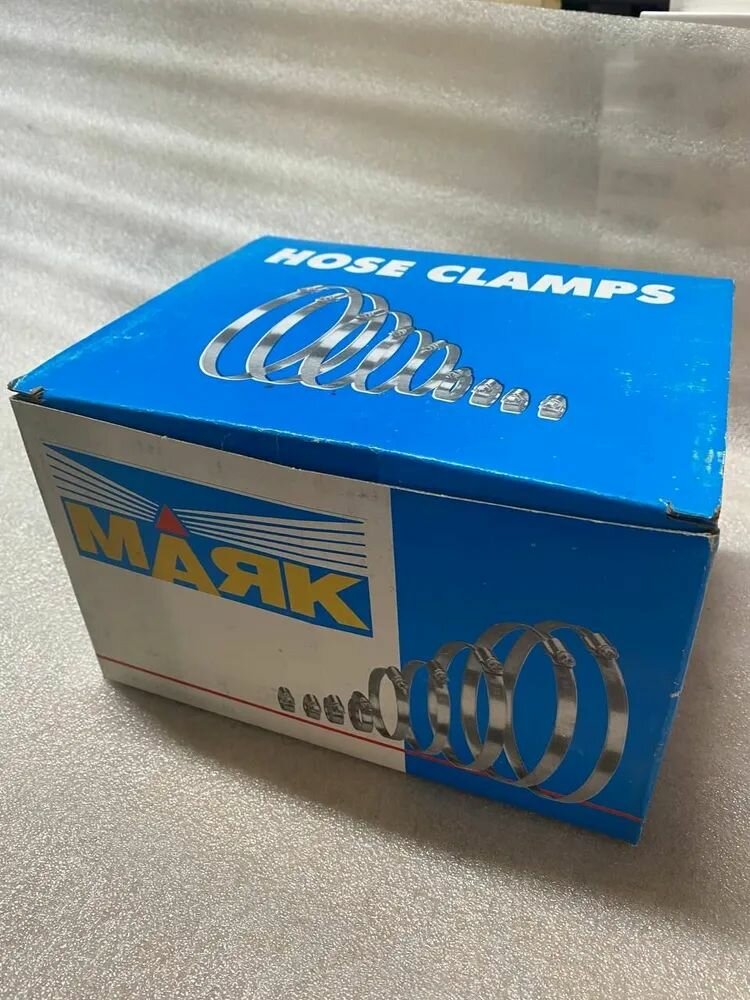 Хомут червячный 80-100мм маяк (артикул 80100)