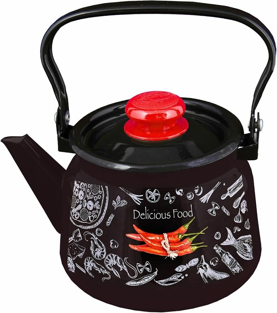 Чайник для плиты С2714.36*100 Chilli эмал 2,3л без свистка