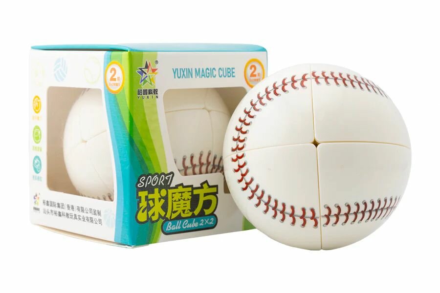 Головоломка Yuxin 2x2x2 бейсбол Baseball