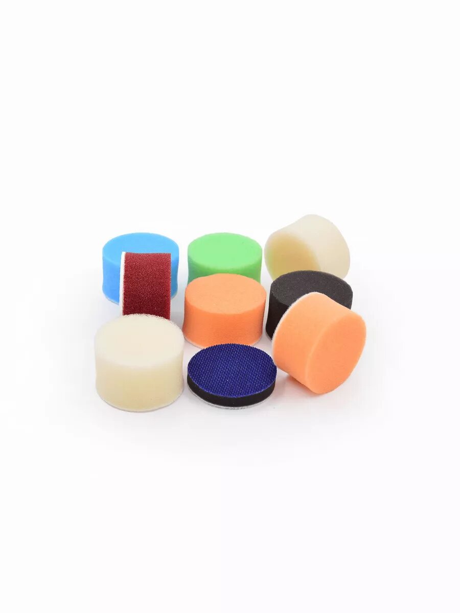 Полировальные круги D-50мм набор (9 шт)