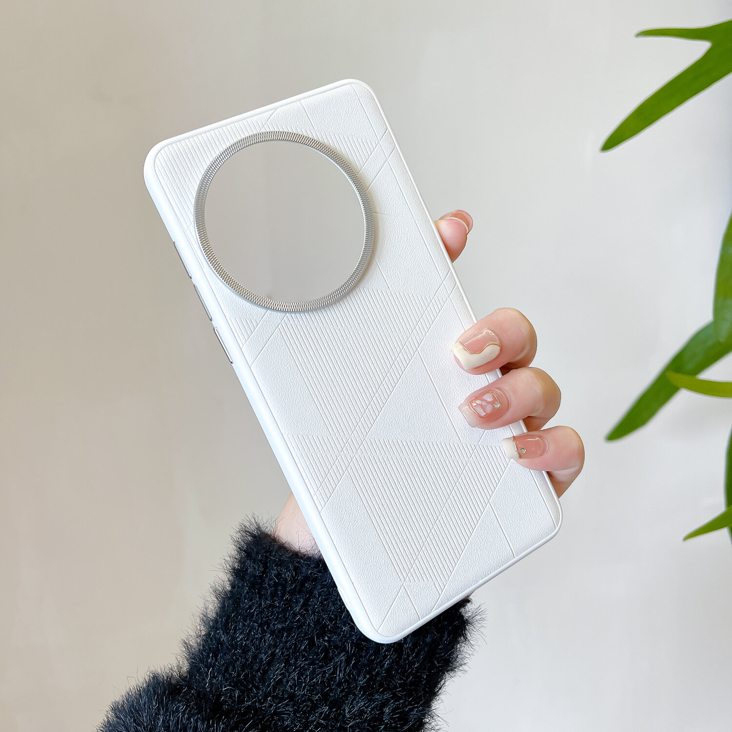 Подходит для OnePlus 13/Оне Плас 13 Чехлы для телефонов, подставка, soft touch, накладка, резина, пластик, защита камеры, ударопрочный, усиленные углы, OnePlus, OnePlus 13, white