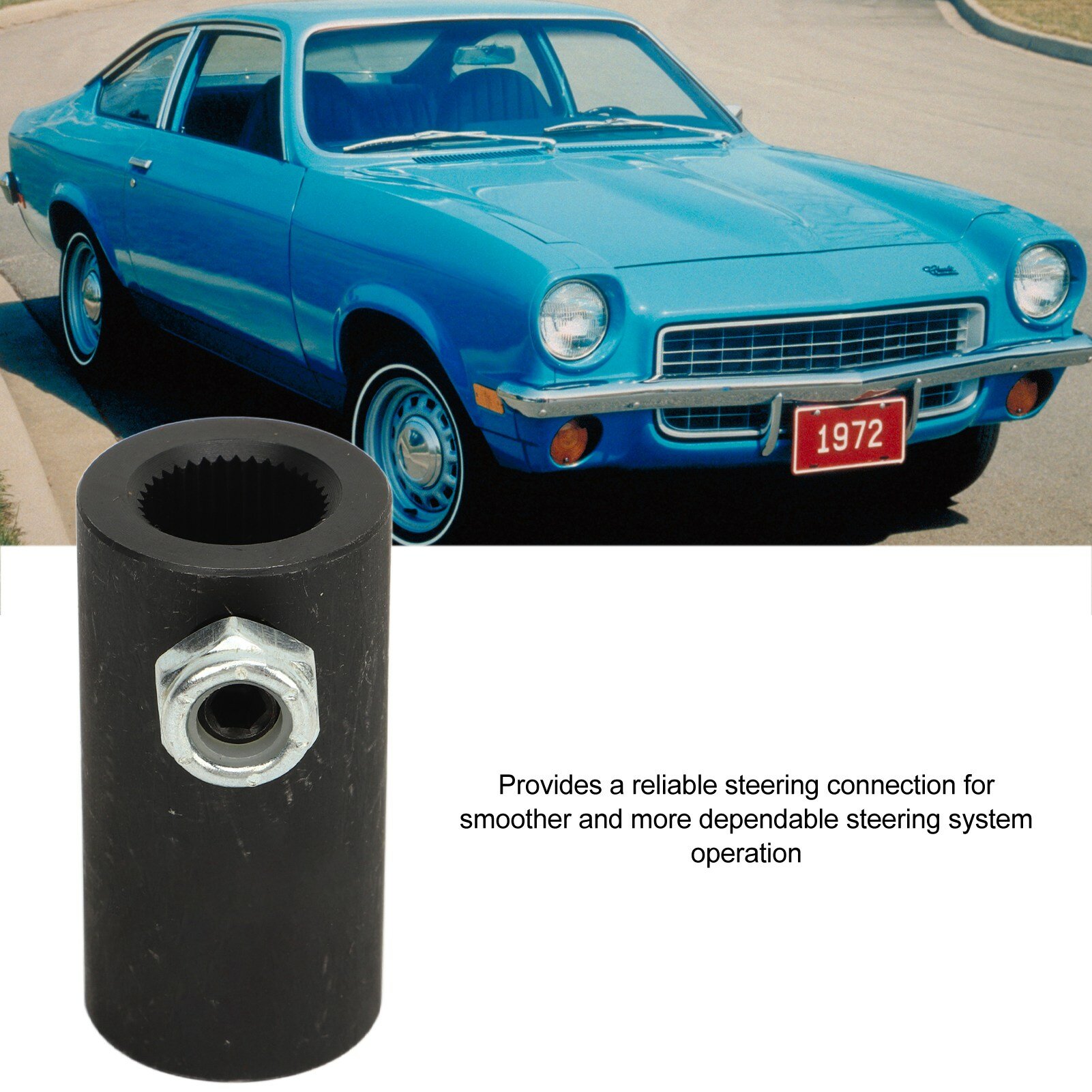 Муфта рулевого вала 5/8 дюйма 36 шлицевая на 3/4 дюйма круглая гладкая надежная рулевая связь для Vega