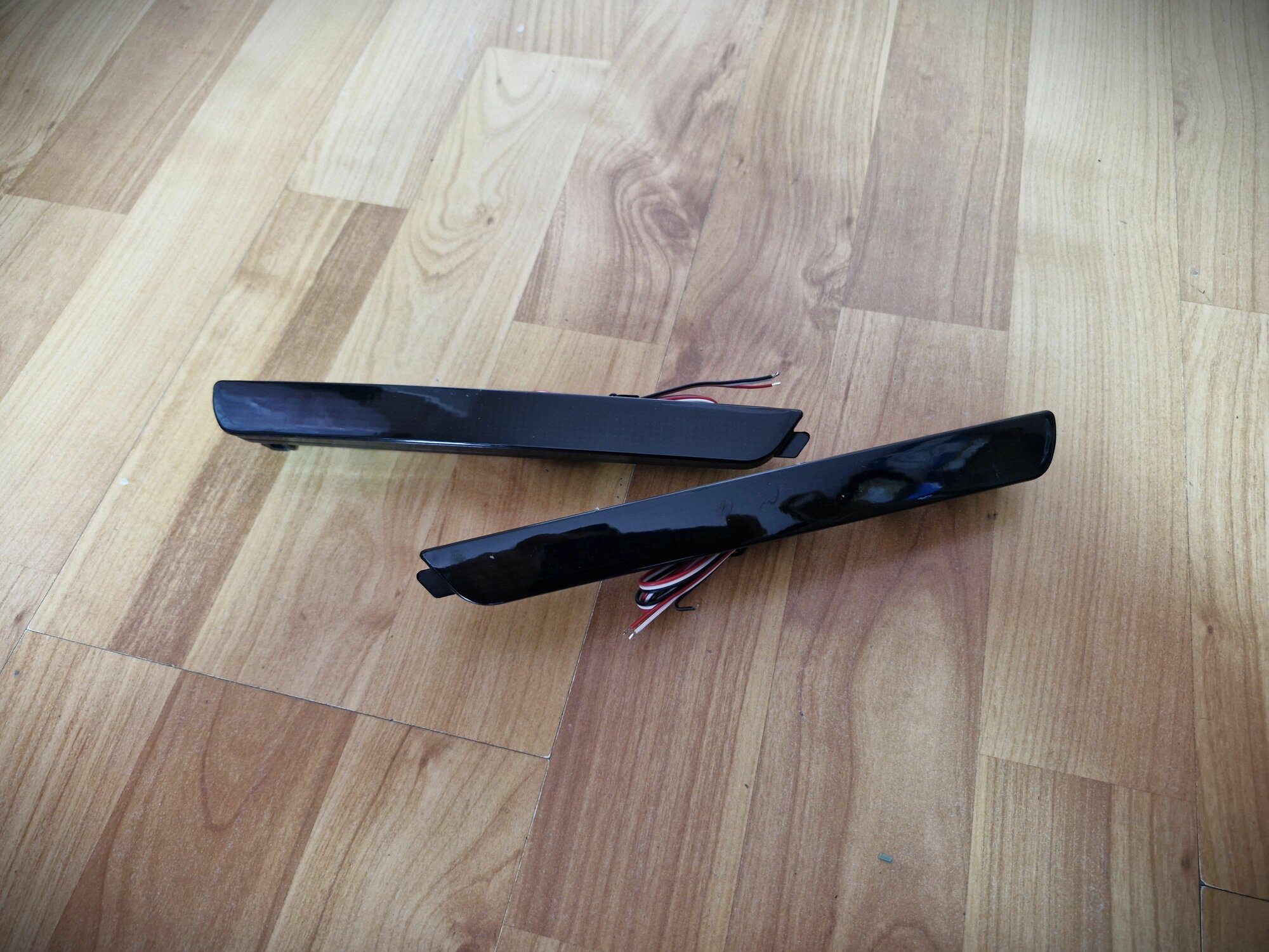 Катафоты стоп-сигналы затемненные диодные LED на Mazda Мазда 3 BK, 6 GH, CX7