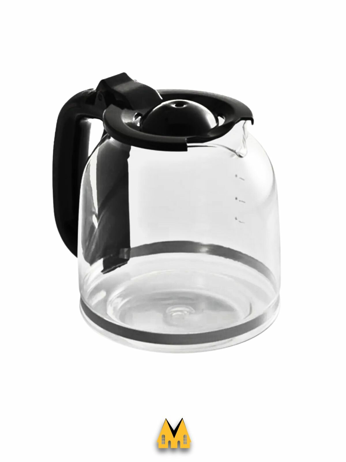 Колба c крышкой для кофемашины универсальная 170 мм