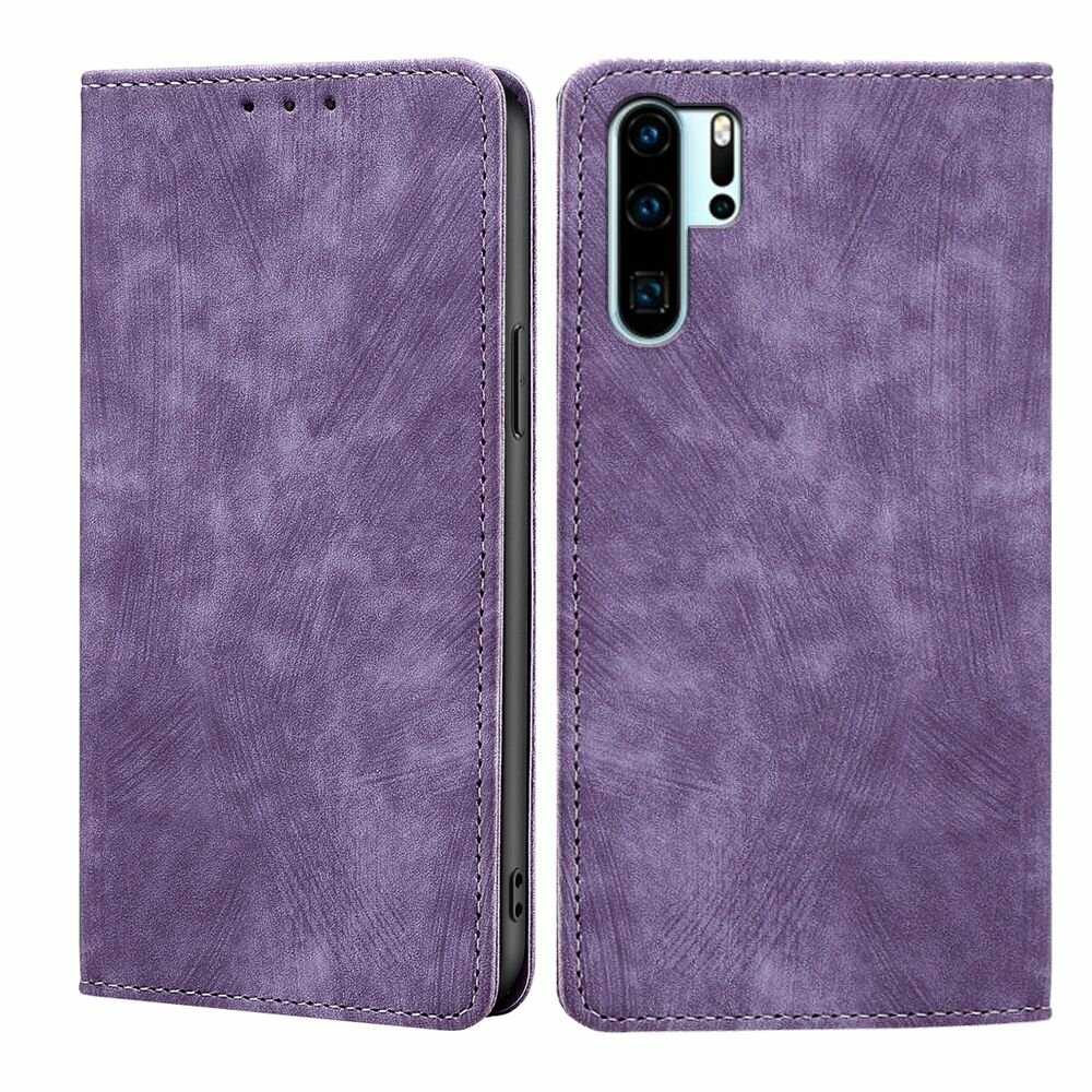 Чехол-книжка MyPads для Huawei P30 Pro / Хуавей P30 Про мягкое прикосновение (фиолетовый)