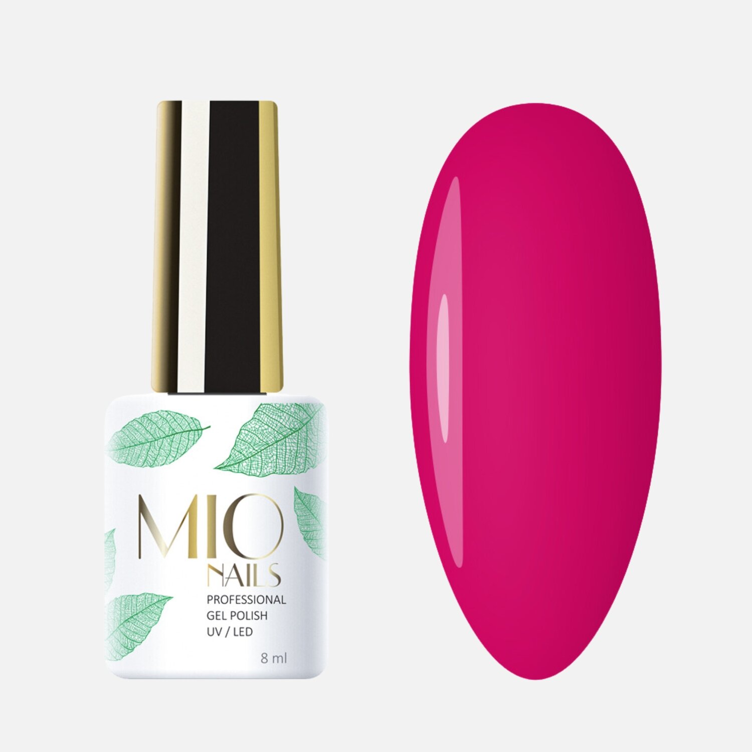 Гель-лак MIO Nails Neon №01 8 мл малиново-розовый неоновый оттенок