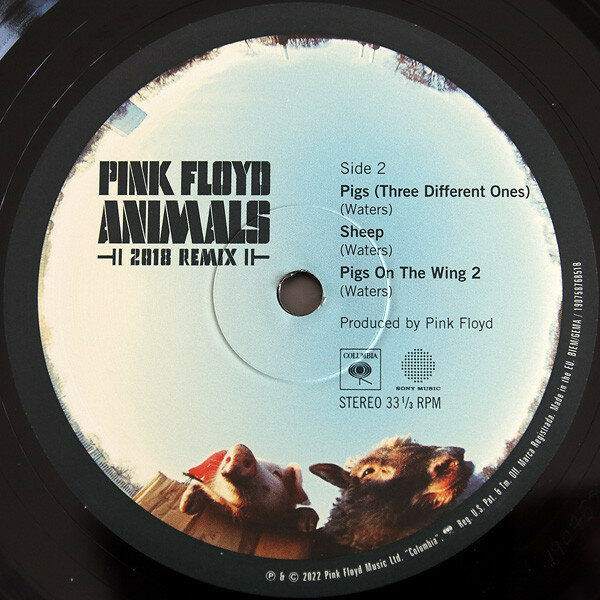Pink Floyd – Animals (2018 Remix) (LP) — фото 1