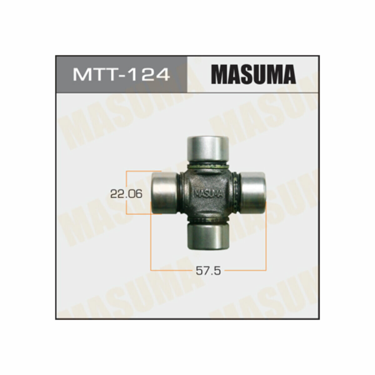 Крестовина Карданного Вала Toyota Kluger L, V Acu25, Mcu25 4Wd 00-07(Masuma Mtt-124)