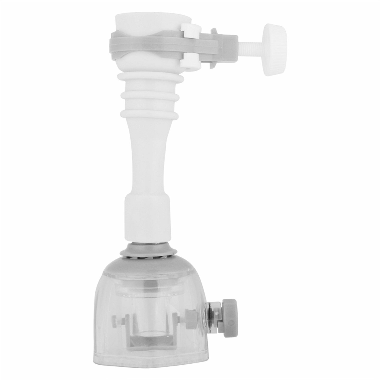 Передвижной удлинитель для экономного крана 13 см, брызгозащищенный клапан для кухонной мойки, серая регулируемая поворотная насадка-распылитель