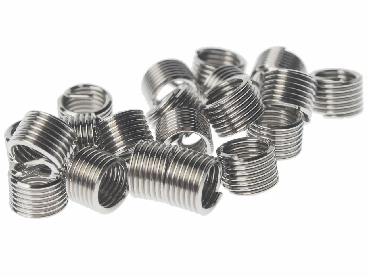 Набор вставок резьбовых М5*0,8 L 6.7 мм для восстановления резьбы 20шт, арт JTC47801 JTC