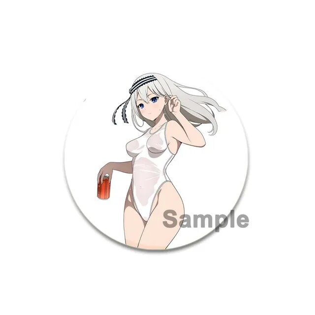 58/44/32 мм аниме Kaguya-sama Wa Kokurasetai ультра романтическая брошь на булавке DIY рюкзак украшение для одежды ювелирные аксессуары подарок