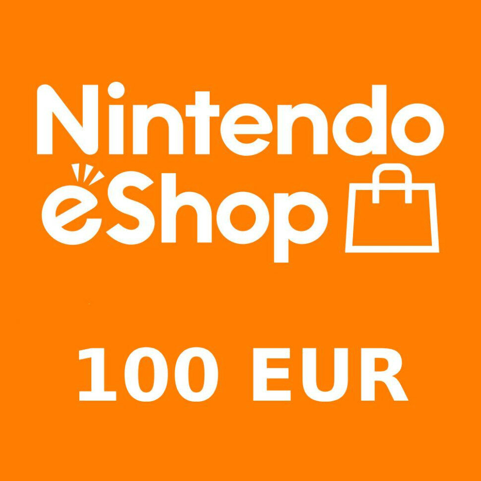 Карта пополнения Nintendo EShop на 100 EUR (Европа) - (100 Евро), электронный ключ