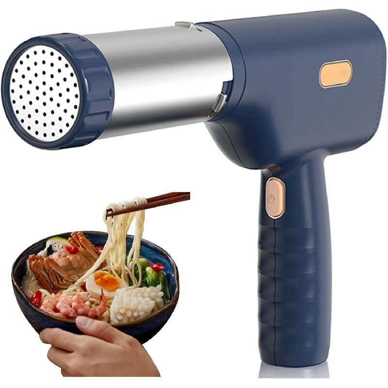 Электрическая паста-машина, ручная, зарядка от USB, управление одним касанием