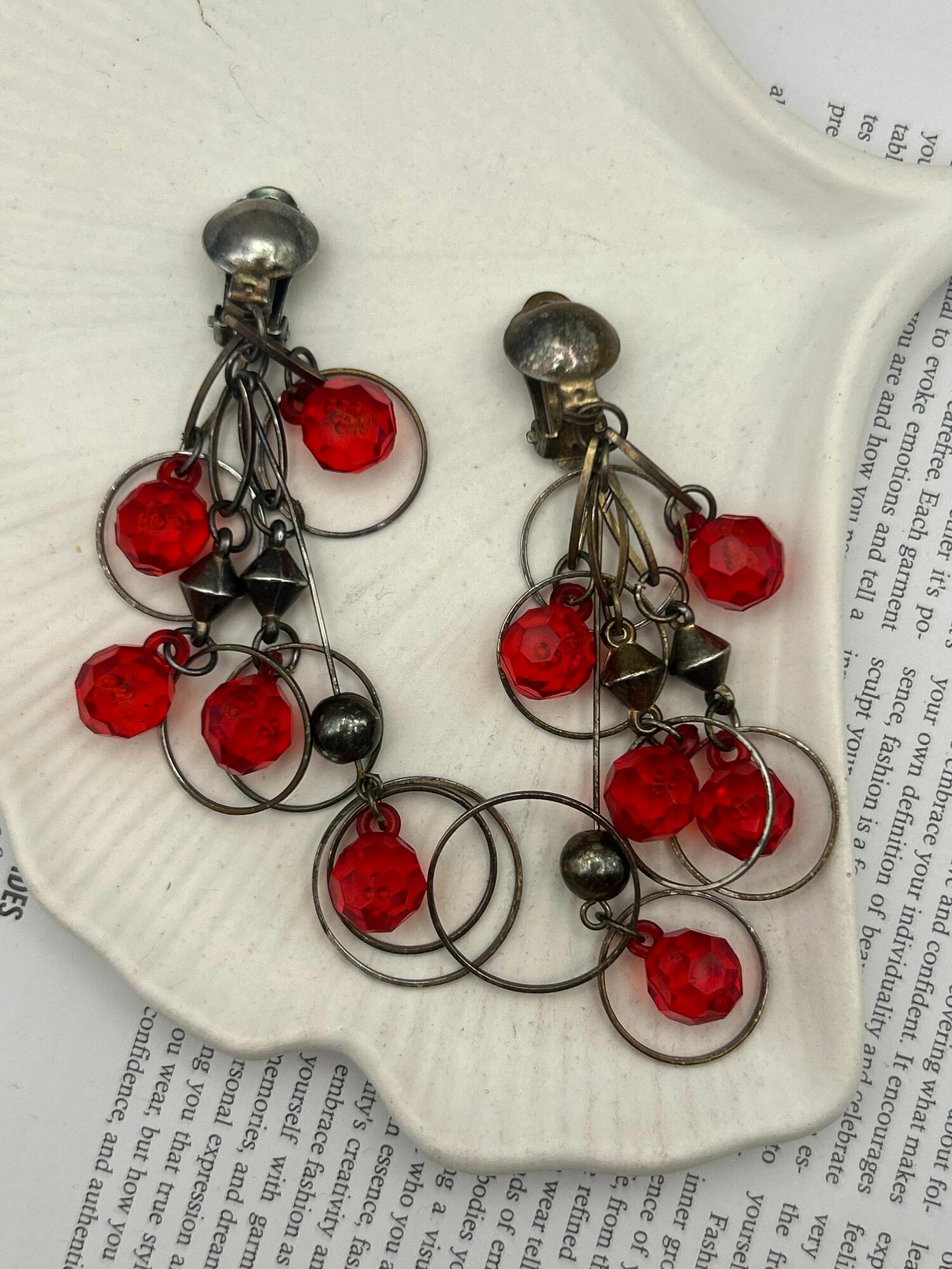 Серьги клипсы