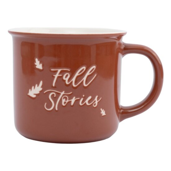 Кружка Anna Lafarg Autumn Fall stories 370 мл, фарфор, оранжевый (ANLAF-3511-25)