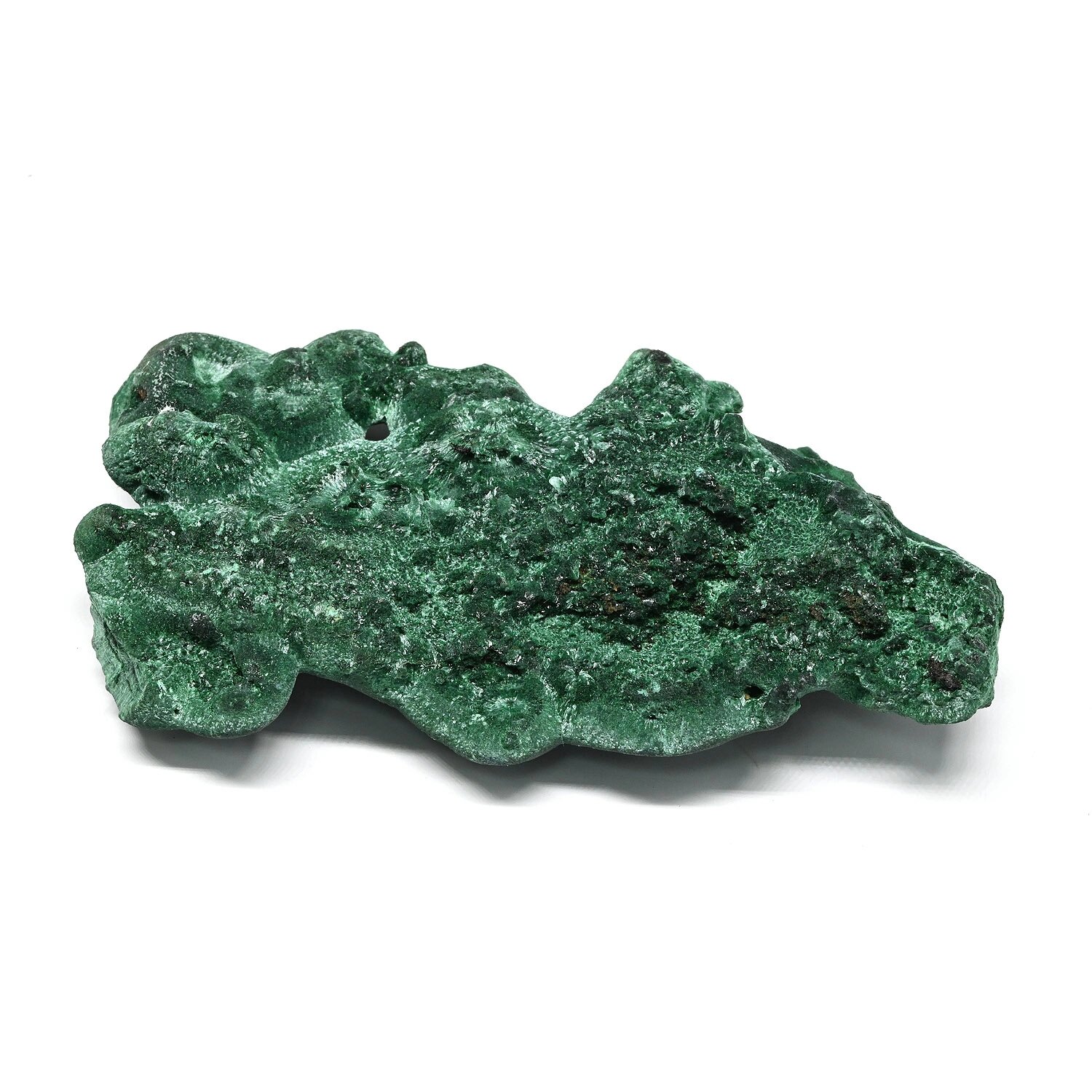 Камень малахит плисовый 87*47*16мм, 97г .