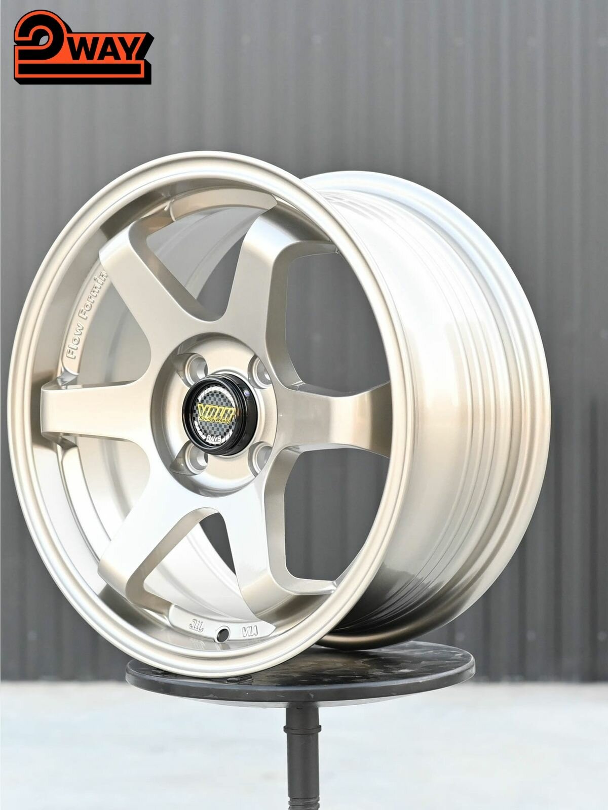 Taigiro Топ дизайн Колесный диск Литой R15 Диск Taigiro Street 7.0J ET35 4*100 Серебро