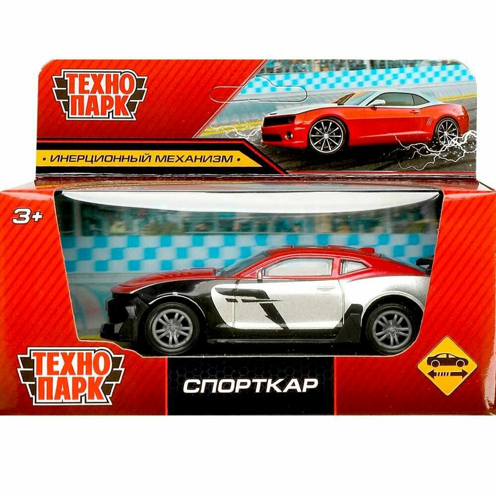 Модель Инерционная Технопарк Спорткар (10,5см, металл, в коробке) 2107C046-R, (Huada Toy Co, Ltd)