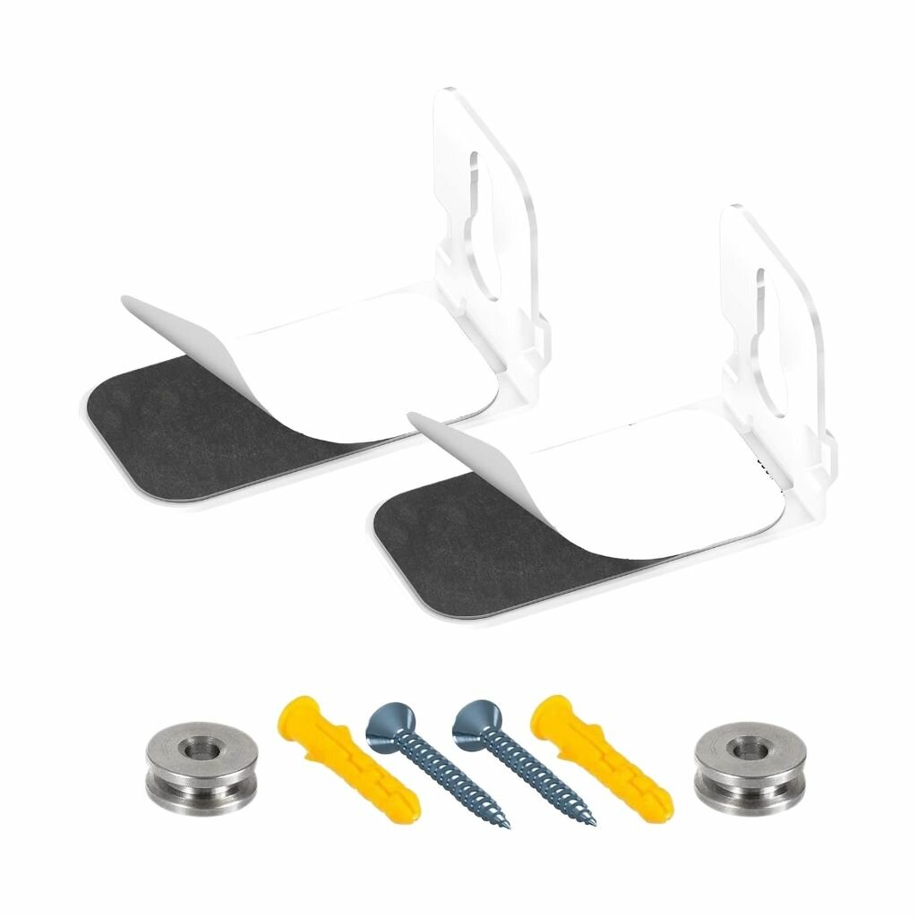 Аудио аксесуары, Подходит для аксессуаров для домашнего кинотеатра Samsung/ Sony/Lg с длинной полосой, кронштейн для колонок белый