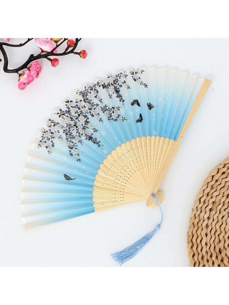 Веер женский складной