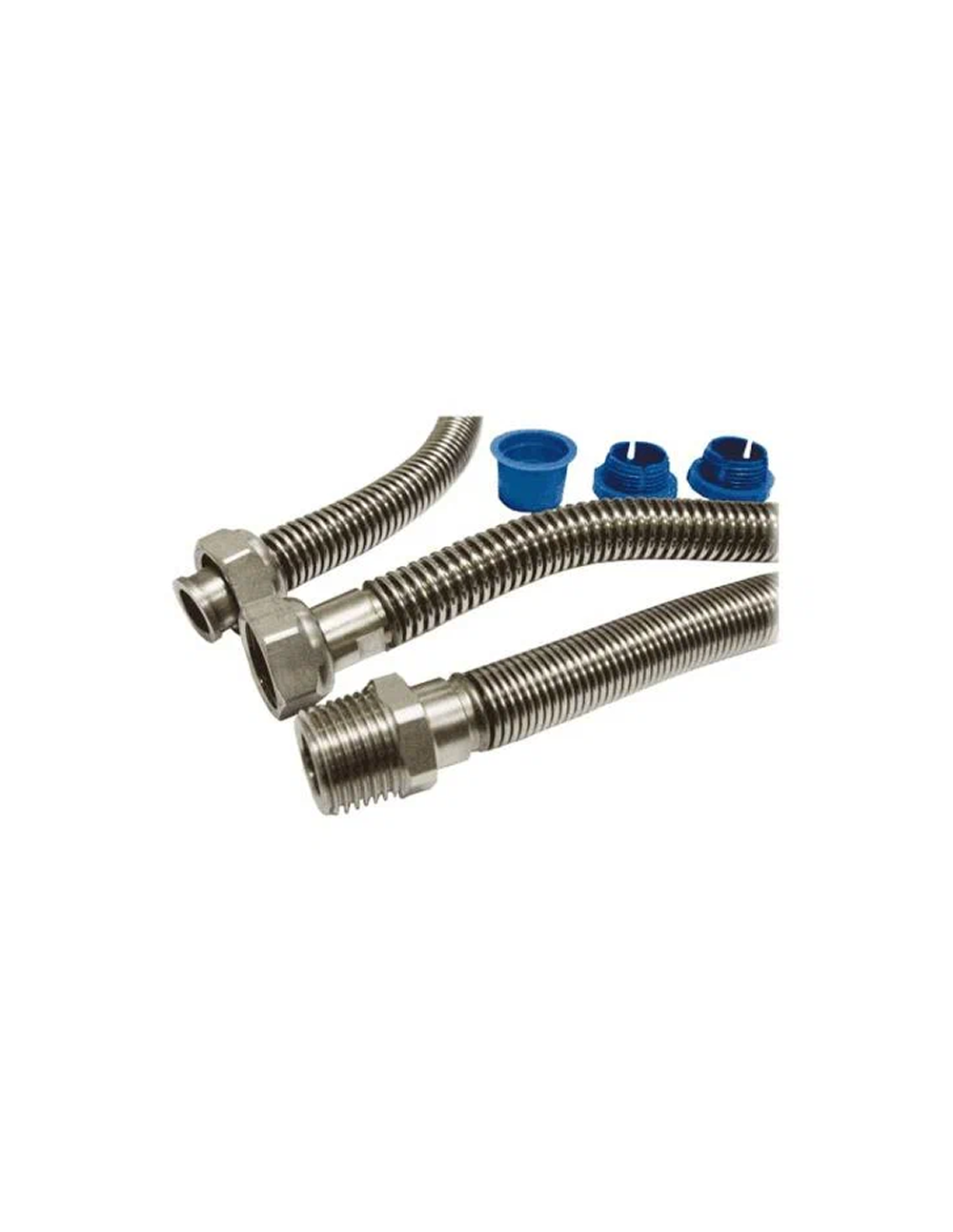 Подводка гибкая для газа сильфонная нержавеющая сталь 1/2" г-ш L=3м Tuboflex